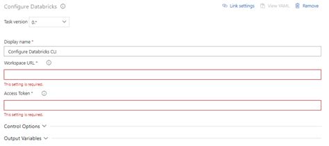azure pipeline error unable to locate executable file databricks