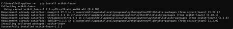 Modulenotfounderror No Module Named Sklearn SOLVED