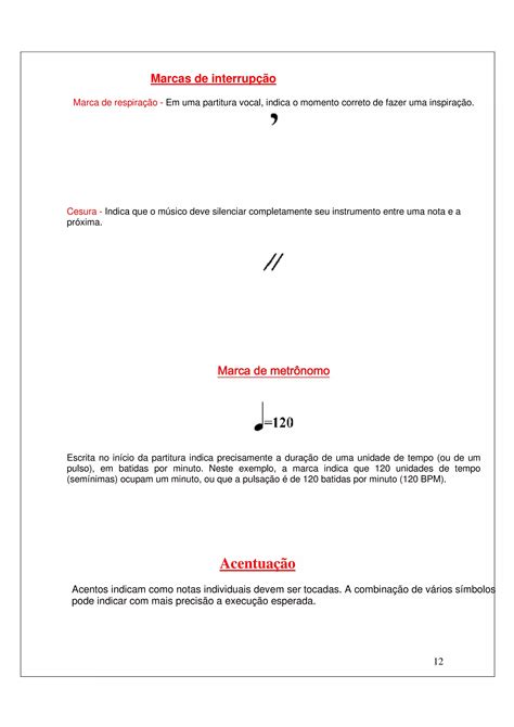 Apostila 2012 Aprenda Ler Uma Partitura Pdf Artofit