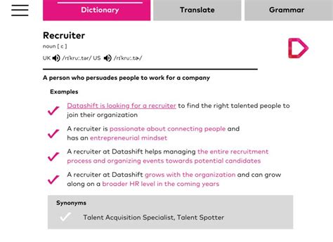 datashift on linkedin recruiter talentacquisitionspecialist