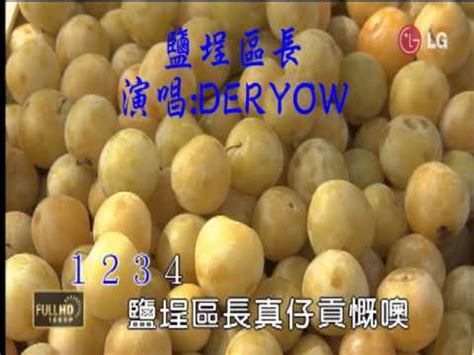 鹽埕區長 翻唱 DERYOW YouTube