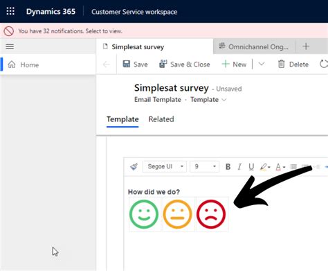 Microsoft Dynamics 365 Customer Satisfaction Surveys One Click Csat Ces And Nps Email Surveys