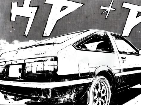 Initial D Jdm Car Drawing