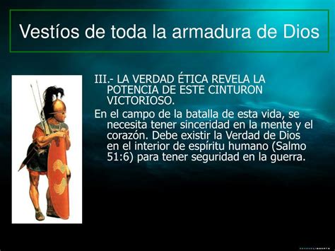Ppt La Armadura De Dios Efesios 6 10 20 Powerpoint Presentation