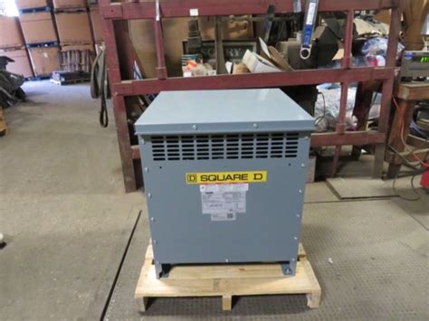 Square D 45 Kva Dry Type Distribution Transformer Exn45t3h New Open