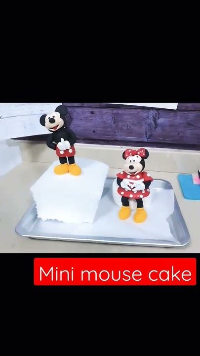 Mini Mouse Theme Cake Youtube
