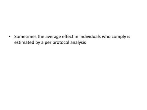 Ppt Complier Average Causal Effect Analysis Powerpoint Presentation