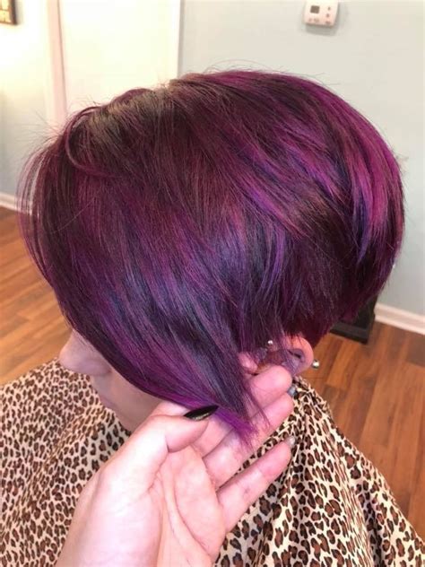 Magenta Purple Pixie By Victoria Sylvis Mickle Purple Hair Purple