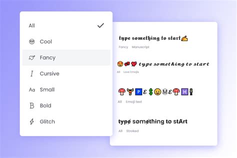 Fancy Font Generator 🌸 Copy And Paste Fancy Text 🌸 Fotor