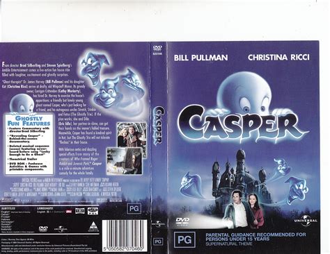 Casper 1995 Christina Ricci Movie Dvd Ebay