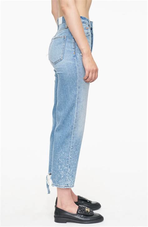 Buy Pistola Cassie Super High Rise Straight Crop In Tiki Vintage
