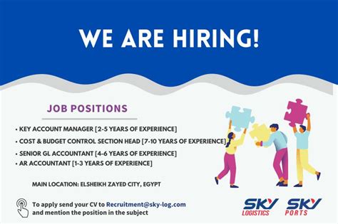 Sky Logistics On Linkedin Jobopening Hiring Careeropportunity