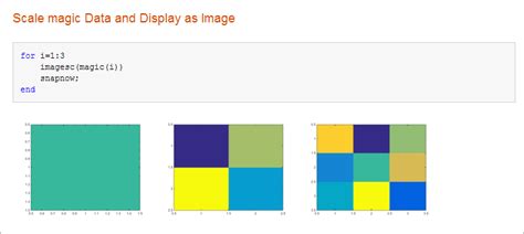 Publishing Markup Matlab Simulink