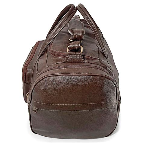 Bolsa De Viagem Masculina Couro Avelino Brindes