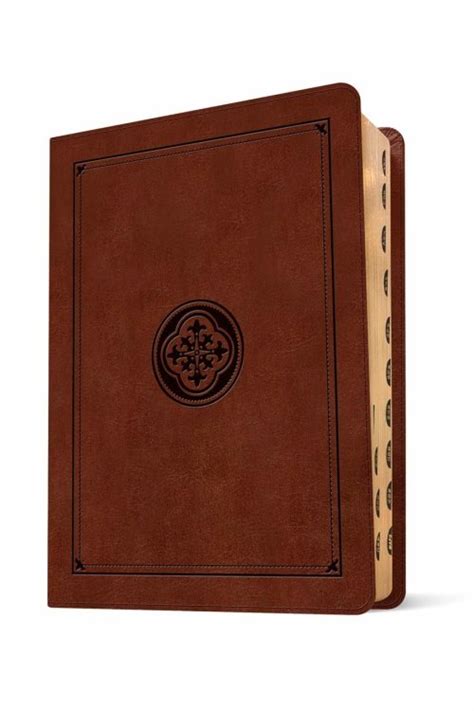Kjv Wide Margin Bible Filament Enabled Leatherlike Dark Brown