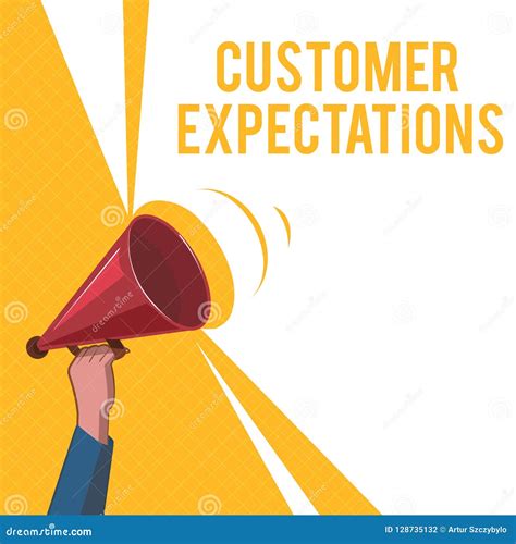 Handwriting Text Customer Expectations Concept Meaning Benefits A