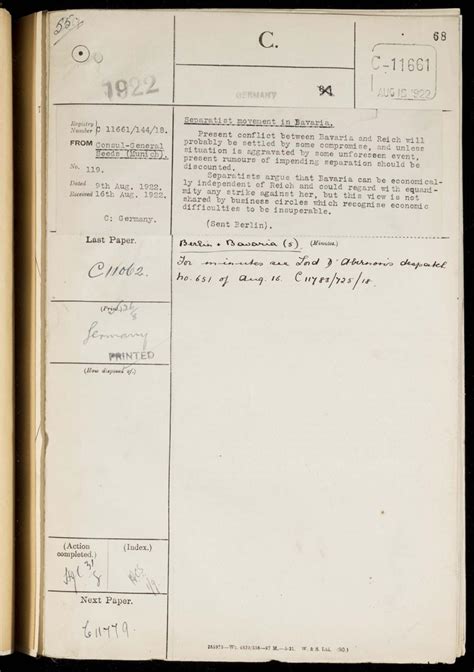 Separatist Movement In Bavaria History Commons