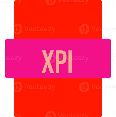 Xpi Ip File Extension Icon Color Fill Outer Flat 57325408 Png