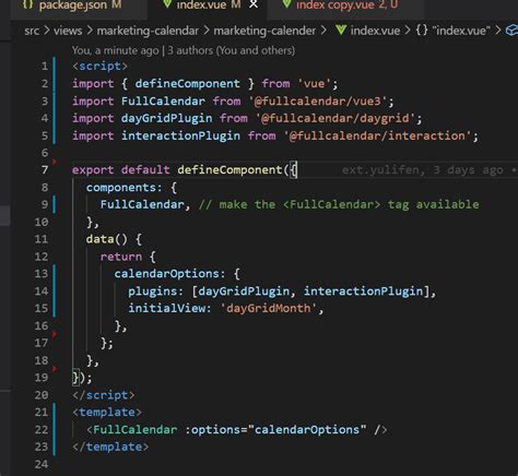 Error In Vue3 Typescript Project · Issue 6363 · Fullcalendar