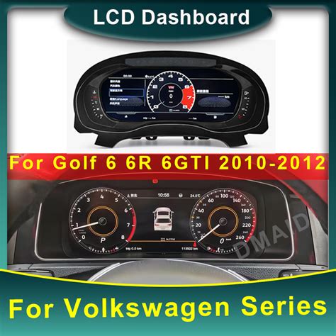 For Vw Mk6 Golf Passat Lcd Digital Cluster Gti Dxtuning
