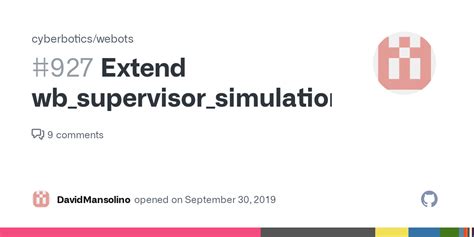 extend wb supervisor simulation reset · issue 927 · cyberbotics