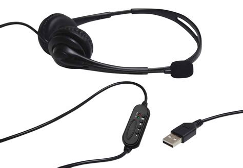 USB Multimedia Headset With Microphone Sound Dynamics