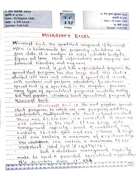 Microsoft Excel New Pdf