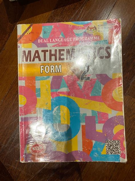 Maths Form 2 Kssm Textbook Hobbies And Toys Books And Magazines