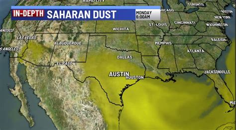 Huge Saharan Dust Plume Reaches Parts Of Us