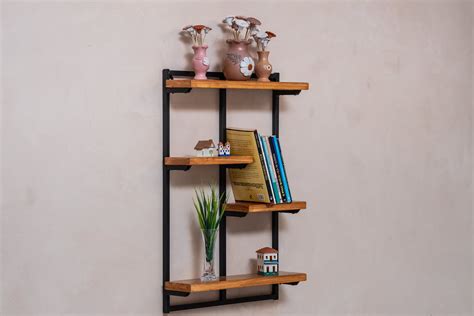 Prateleira Industrial de Parede Decoração