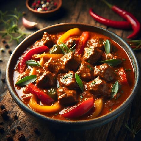 Rogan Josh Premium Ai Generated Image