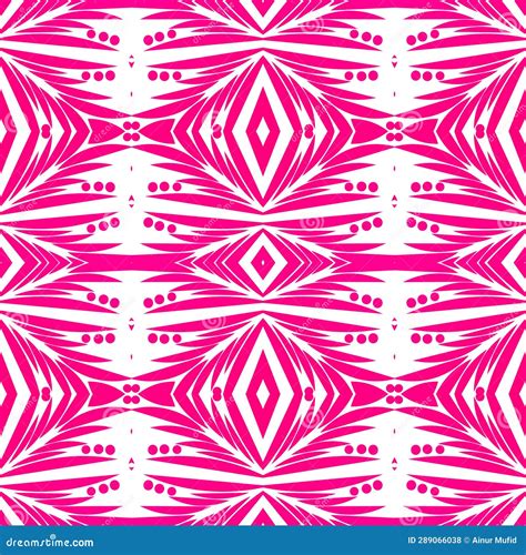 Dayak Borneo Colorful Pattern Background Vector Illustration 139071724