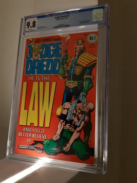 Judge Dredd 1 Judge Dredd 1 1983 Cgc 9 8 Brian Boland Catawiki