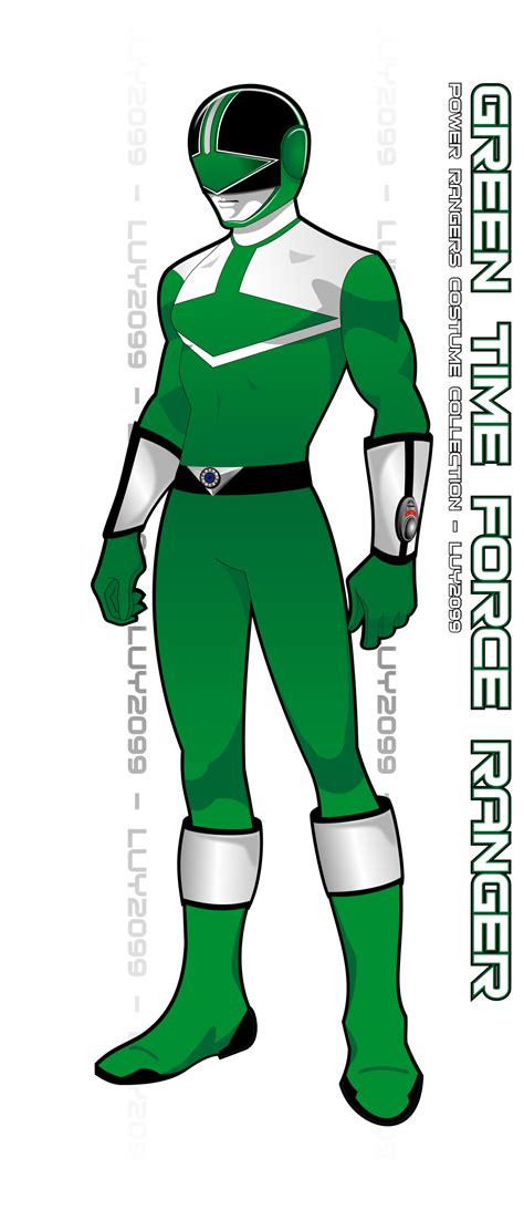 Time Force Green Ranger By Luy2099 On Deviantart