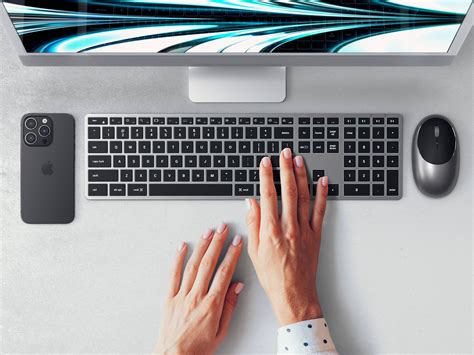 Slim X Bluetooth Backlit Keyboard Satechi Apple And PC Accessories