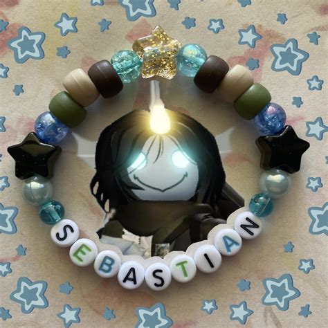 Roblox Pressure Sebastian Solace Inspired Kandi Depop