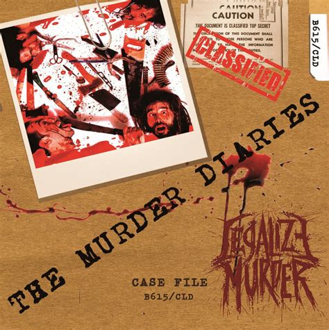 The Murder Diaries By Legalize Murder Album Thrash Metal Reviews