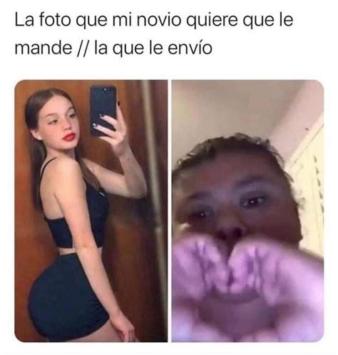 Como cuando vas con tu novia al mandando recién juntados y vez que