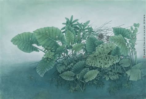 张爱玲工笔花鸟画39幅，真像一首首流淌的诗！先生评价中国
