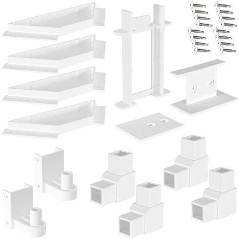 Snapfence 4 Ft X 3 Ft White Modular Vinyl Fence Gate Kit Vfg 1 The