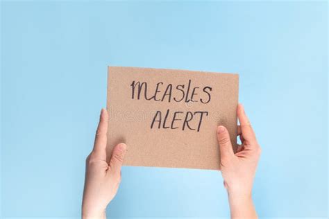 Measles Alert Quarantine Background Stock Illustration Illustration