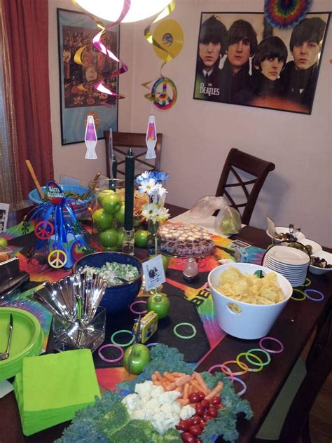 The Beatles Birthday Party Ideas Photo 1 Of 21 Catch My Party