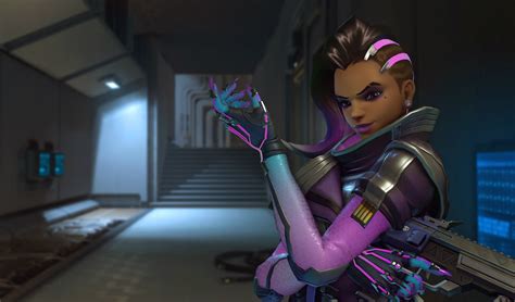 Sombra From Overwatch In The Ga Hq Video Game Character Db Game Art Hq