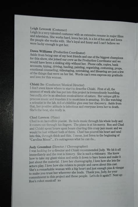 Playbill The Notebook Musical Photo 9824031 Fanpop