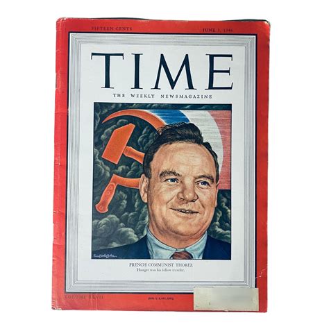 Time Magazine June 3 1946 Maurice Thorez