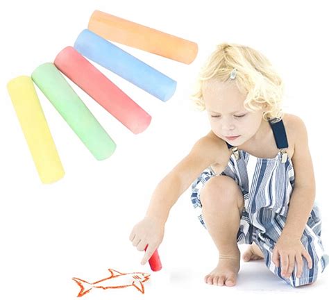 GRUBA KOLOROWA KREDA SZKOLNA DO TABLIC W WIADERKU 9250309289
