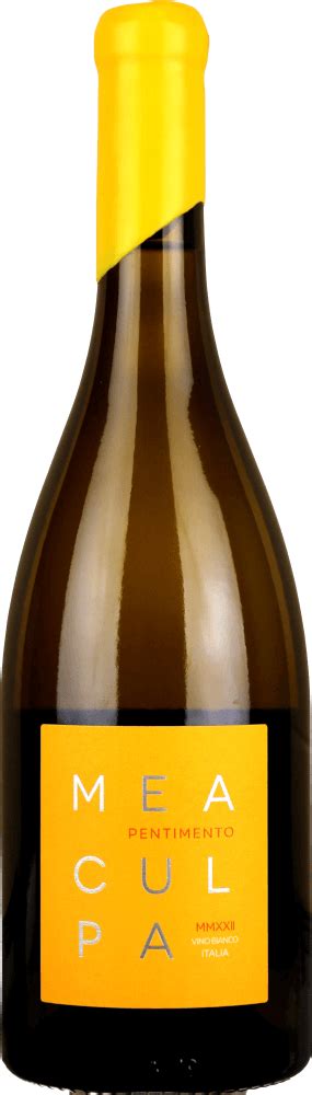 MEA CULPA Vino Bianco Pentimento Cantine Minini Puglia Italienske