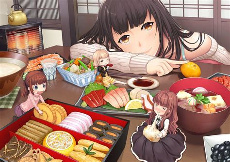Cute Anime Food Aesthetic