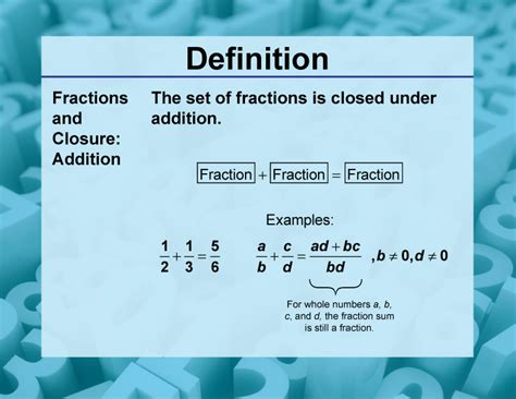 Math Definitions Collection Closure Properties Media4math