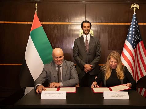 الإمارات وأمريكا توقعان مذكرة تفاهم لتعزيز التعاون بمجال حماية حقوق